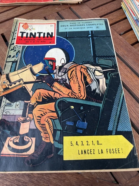 TIM UND STRUPPI Tintin 7 1958 Michel Vaillant Dan Cooper Alix Blake e ...