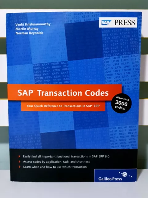 Sap Transaction Codes Your Quick Reference To Transactions In Sap Erp