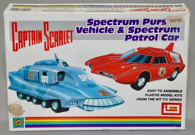 NEW IMAI CAPTAIN SCARLET Spectrum Pursuit Vehicle & Spectrum Patrol Car ...