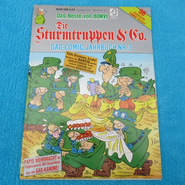 DIE STURMTRUPPEN NR 2 Bonvi GAG Comic Jahrbuch Beta Verlag Condor EUR ...