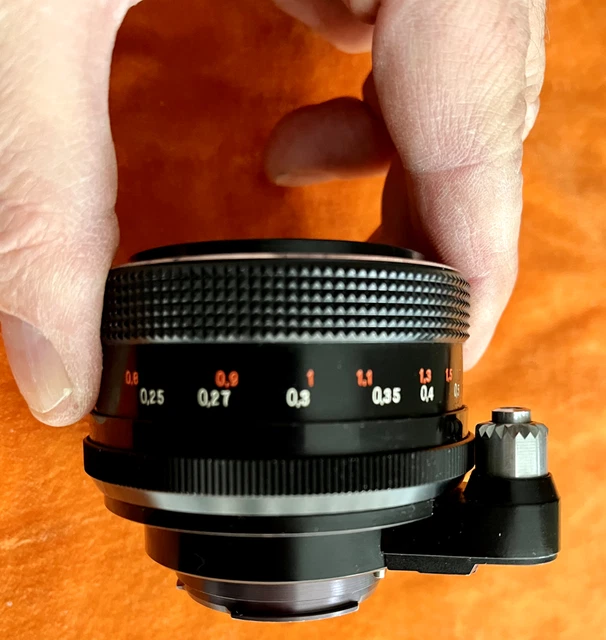 VERY BEAUTIFUL EXAKTA Lens Jena ( Carl ZEISS ) Felktogon 35mm 1:2,8 Asb ...