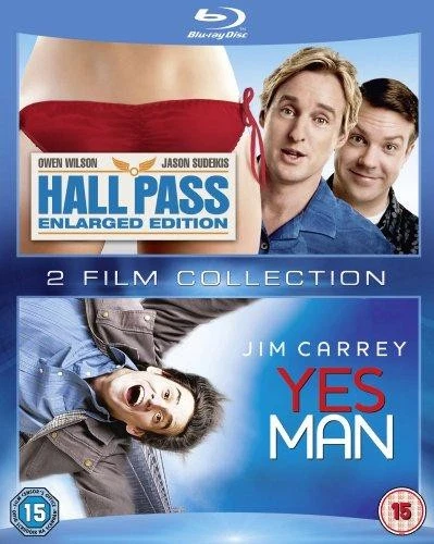 HALL PASS/YES MAN Double Pack [Blu-ray] [2012] [Region Free] £4.96 ...