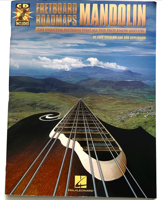 FRETBOARD ROADMAPS MANDOLIN Fred Sokolow & Bob Applebaum - with CD -Hal ...