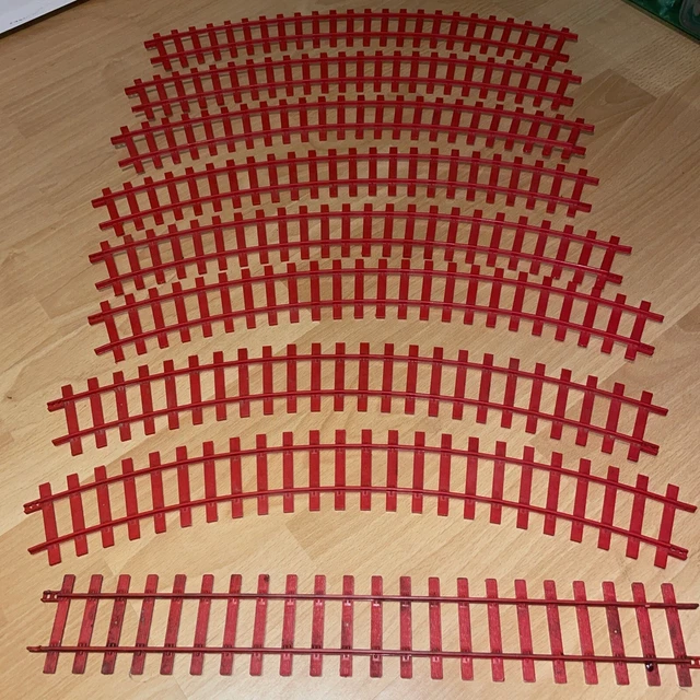 ROVEX TRI-ANG TRIANG Big Big Train 0 Gauge Huge Track Bundle 9 Pieces £ ...