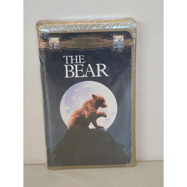 THE BEAR (VHS, 1989, Gold Shell Case) Family Collection NEW SEALED £4. ...