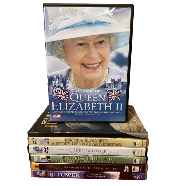 BRITISH ROYAL FAMILY DVD Bundle, Monarchy, The Queen/Mother, King ...