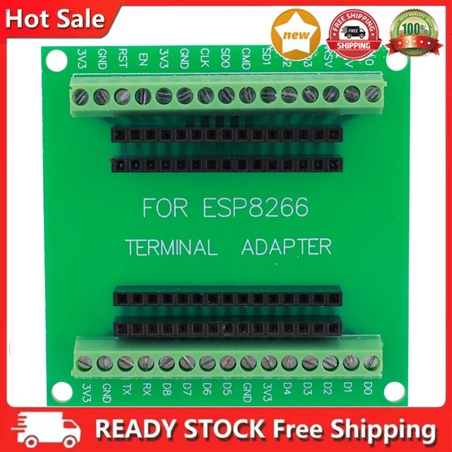 ESP8266 TERMINAL SCREW Board GPIO for ESP8266 ESP-12E NodeMCU ...