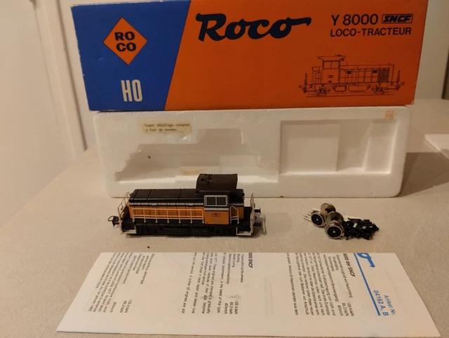 ROCO LOCOMOTIVE TRACTEUR Ho Ref 04162A Y8000 Sncf EUR 100,00 - PicClick FR