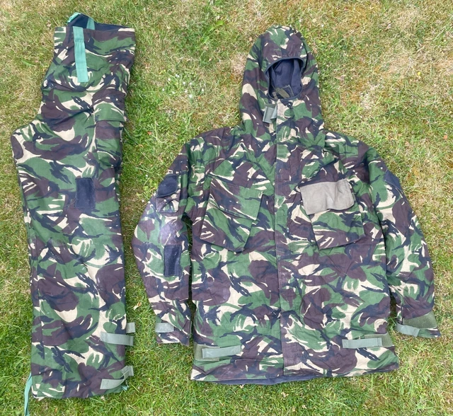 BRITISH ARMY NBC CBRN PROTECTIVE Outfit Smock Trousers 200/116 DPM CAMO ...