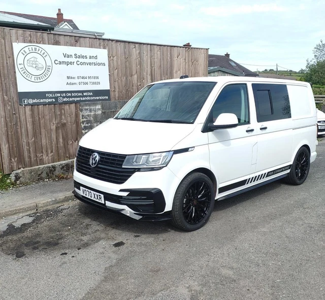 VW TRANSPORTER T6.1 Crew Cab 6 Seater Van Removable Bench Isofix ...