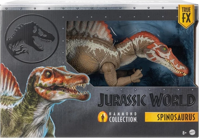 MATTEL JURASSIC WORLD Hammond Collection Spinosaurus Action Figure ...