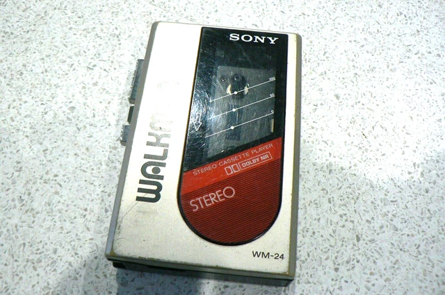 SONY WALKMAN Wm-24 Collectable Personal Cassette Player - See Full ...