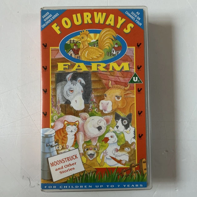 FOURWAYS FARM - VHS video tape - Cult Children’s C4 TV Classic ...