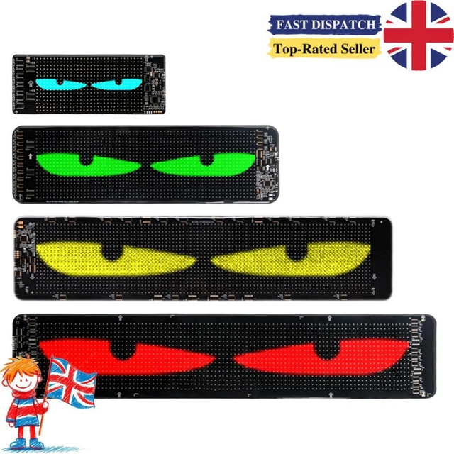 LED MATRIX PIXEL Panel Night Lights Demon Eyes Flexible LED Panel for ...