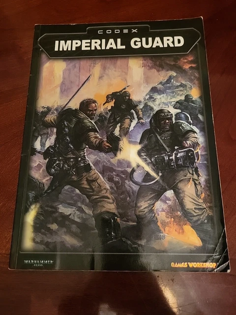 GIOCHI WORKSHOP WARHAMMER 40k Codex Guardia Imperiale Cadian Army Book ...