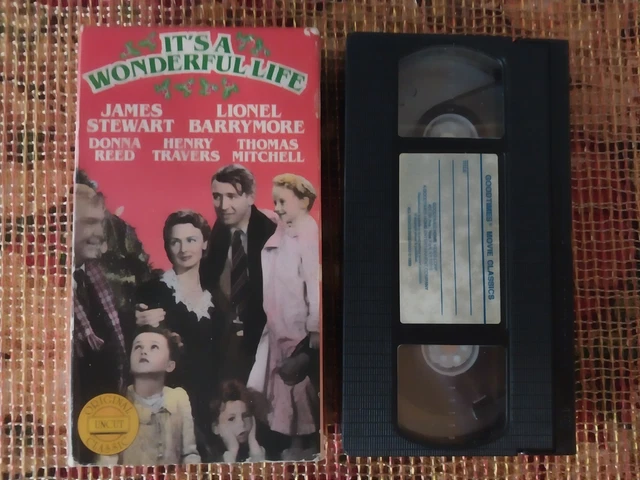 IT'S A WONDERFUL Life (VHS, 1987) Original, Uncut £7.20 - PicClick UK