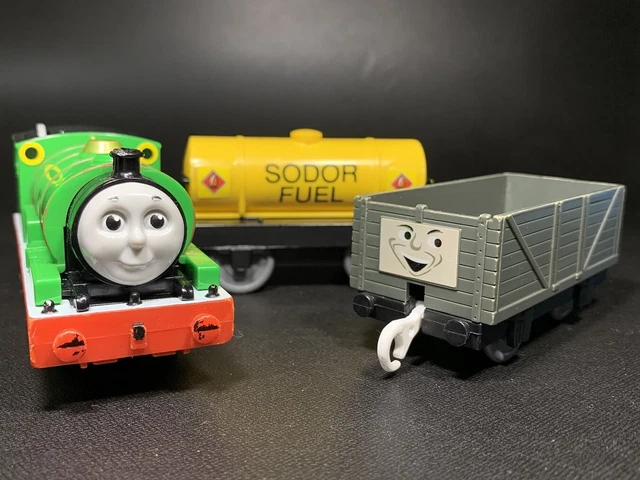 TOMY PLARAIL THOMAS & Friends Percy SODOR FUEL Güterwagen Japan DHL EUR ...