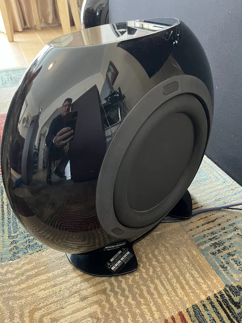 KEF HTB2 ACTIVE Subwoofer in Piano Black £50.00 - PicClick UK