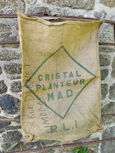 ANCIEN SAC EN Toile De Jute Riz De Luxe Origine Controlee Madagascar ...