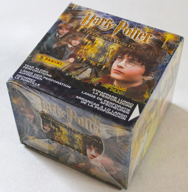 PANINI STICKER HARRY Potter and The Stein Der Weisen 2001 Box Display ...