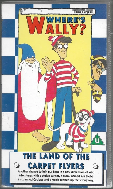 WHERE'S WALLY? - The Land Of The Carpet Flyers (VHS, 1992) £8.00 ...