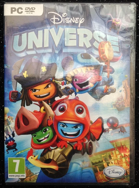 DISNEY UNIVERSE PC DVD-ROM KINDER PLATTFORMER SPIELSTICH usw. Neu ...