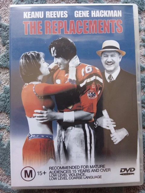 THE REPLACEMENTS DVD Keanu Reeves Gene Hackman Region 4 American ...