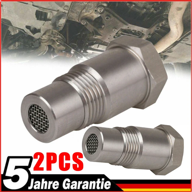 2STK LAMBDASONDE LAMBDA Eliminator Metallkat Lamda O2 Sonde Mini Kat ...