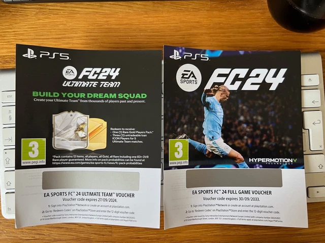 EA SPORTS FC24 Full Game Voucher £30.00 - PicClick UK