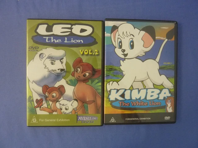 LEO THE LION Vol.2 / Kimba The White Lion DVD R0 Bundle $14.95 ...