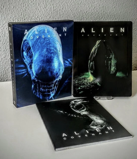 ALIEN COVENANT RIDLEY Scott Filmarena LENTICULAR FULL SLIP Blu-ray SteelBook £115.12 - PicClick UK
