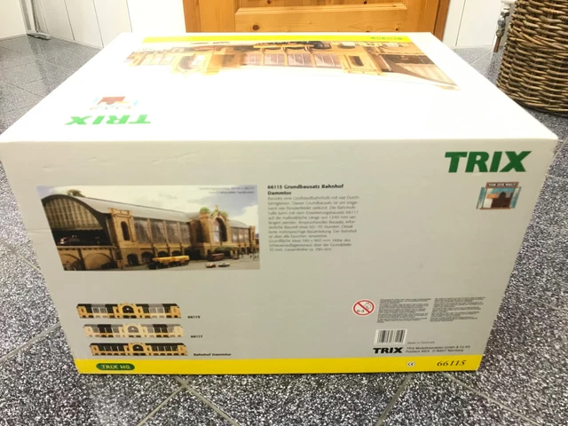 TRIX H0 66115 Grundbausatz Bahnhof Dammtor OVP EUR 580,00 - PicClick DE