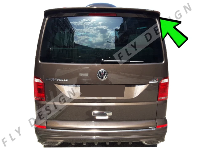 VW T5 V Multivan 5 Spoiler Rear Window Visor Tailgate Rear Apron Cover ...