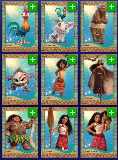 [DIGITAL] TOPPS DISNEY - Moana 2 24 S1 - Blue Character - Pick $0.99 ...