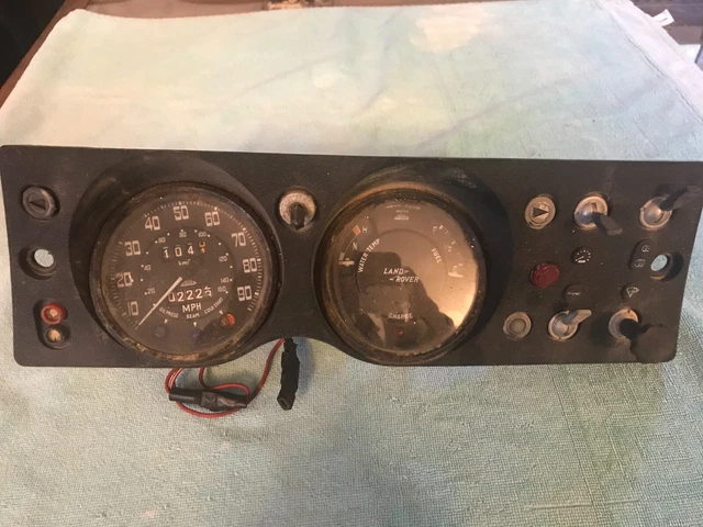 LAND ROVER SERIES 3 Dash Panel / Binnacle / Instrument Cluster £120.00 ...
