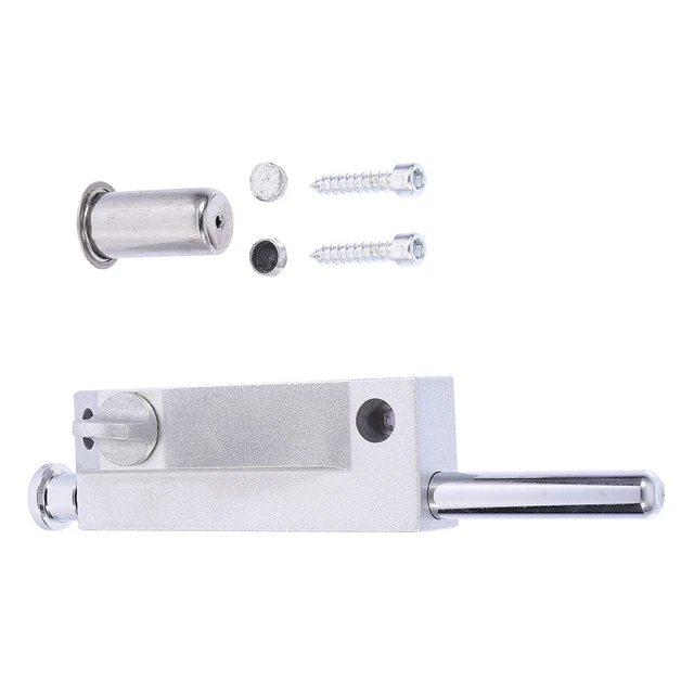 ALLOY DOOR FOOT Lock Spring Foot Lock Auxiliary Security Lock Door Lock ...