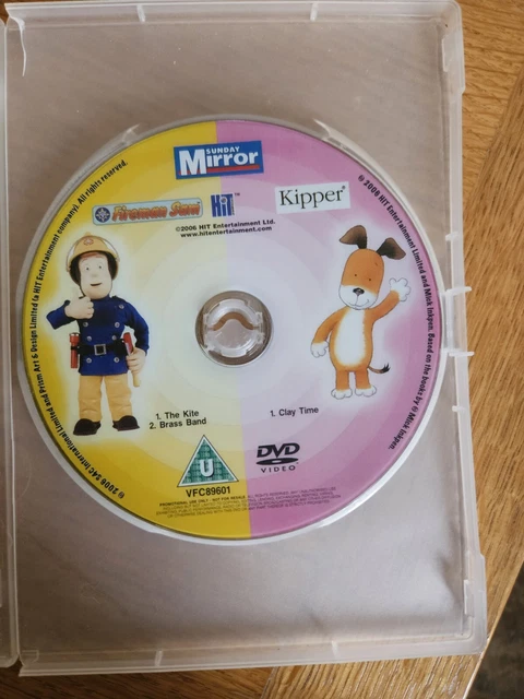 FIREMAN SAM / Kipper Dvd Daily Mirror Promo 3 Episodes EUR 8,74 ...