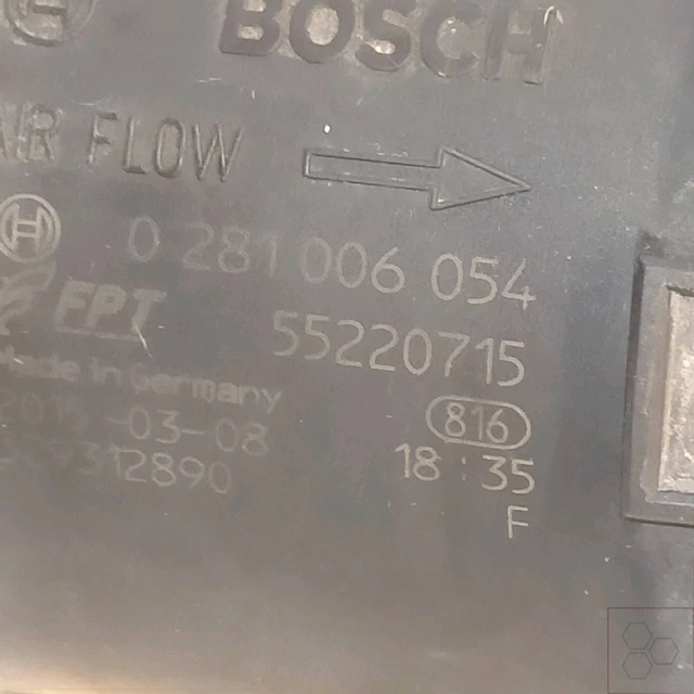 51831050 FLUSSOMETRO DEBIMETRO per FIAT DUCATO (4X) 33 2.3 MJT PLM-TA ...