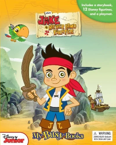 DISNEY JUNIOR JAKE the NEVER LAND PIRATES MY BUSY BOO... by Phidal ...