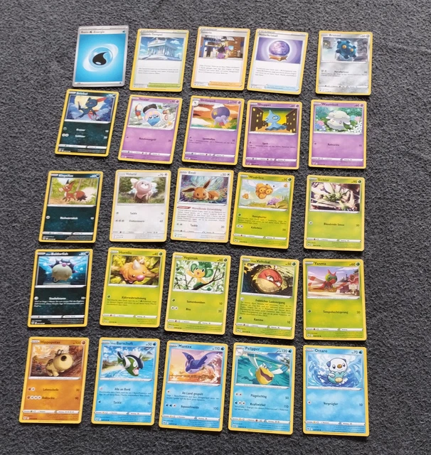 25 VERSCHIEDENE POKEMON-KARTEN (deutsch, ab 2017, Set 1) EUR 3,50 ...