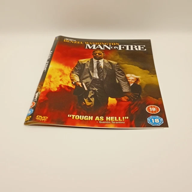 MAN ON FIRE DVD (2005) Denzel Washington, Scott (DIR) cert 18 £1.64 ...