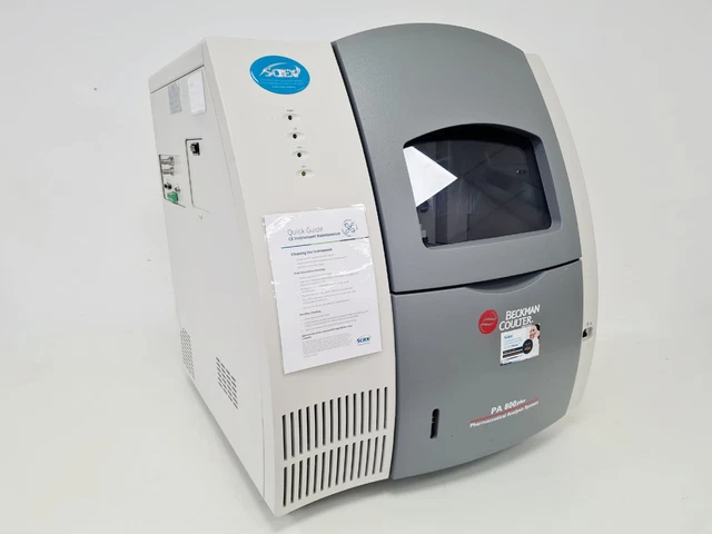 SYSTÈME D'ANALYSE BIOLOGIQUE Beckman Coulter SCIEX PA800 PLUS EUR 21. ...