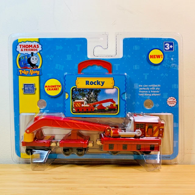 ROCKY THE CRANE - Thomas & Friends Take n Play Take Along Diecast Metal ...