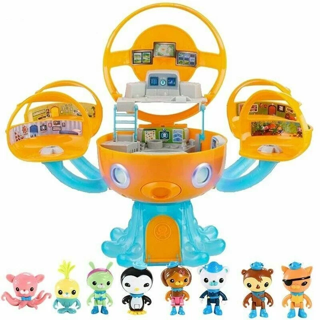 OCTONAUTS OCTOPOD CASTLE Playset Barnacles Peso Kwazii Action Figure ...