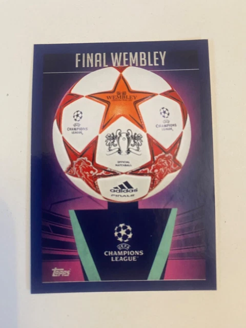 TOPPS UEFA CHAMPIONS League 2023/2024 Sticker UCL Adidas Starball Nr ...