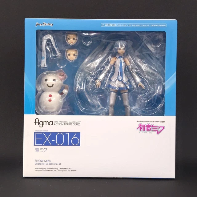MAX FACTORY FIGMA Snow Miku Character Vocal Series 01Miku £102.78 ...