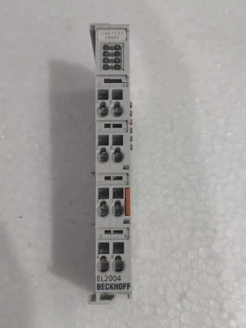 MODULE DE SORTIE numérique 4 canaux Beckhoff EtherCat EL2004 EUR 58,90 ...