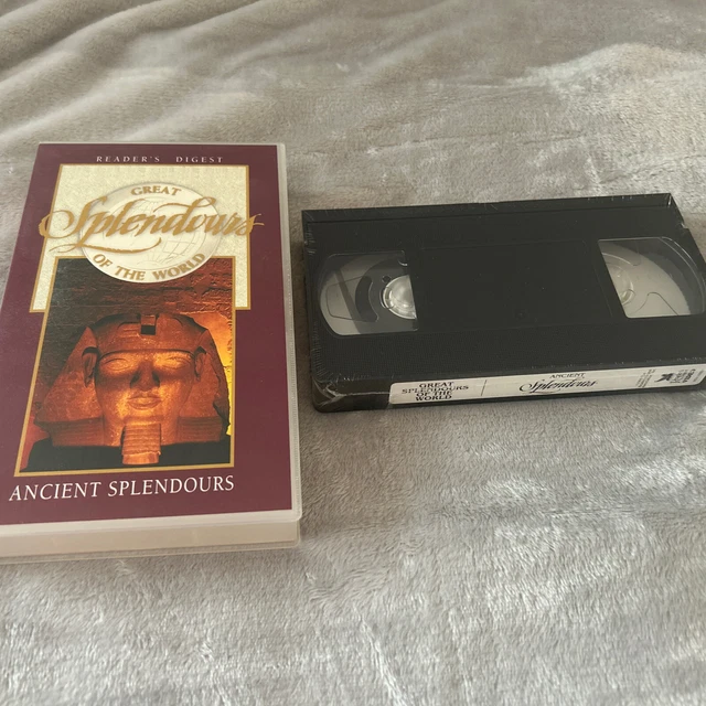 GREAT SPLENDOURS OF The World Ancient Splendours - Vhs New Sealed $29. ...