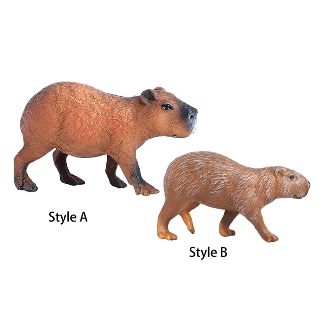 CAPYBARA FIGURES TOYS Simulation Animals Model Realistic Capybara ...