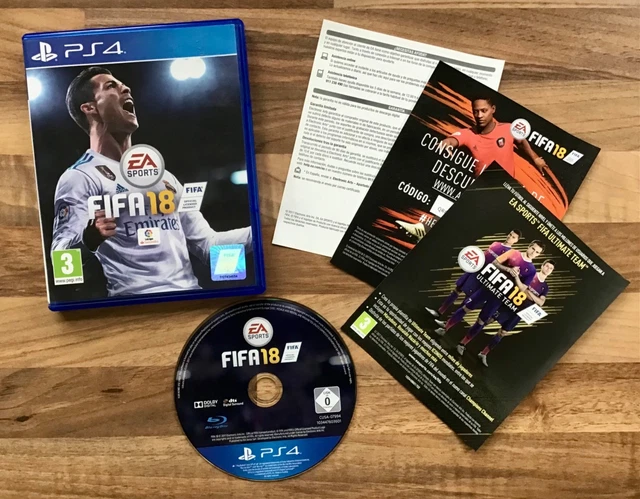 FIFA 18 - PS4 / PLASTATION 4 GAME Including CASE & INSERTS (EA SPORTS ...